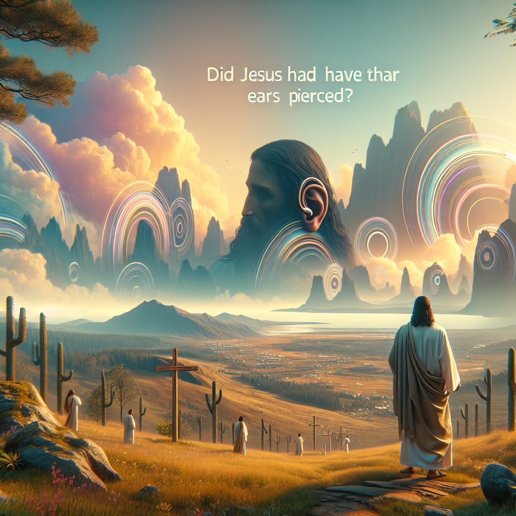 Did Jesus have his ears pierced? - Jesus Everyday
